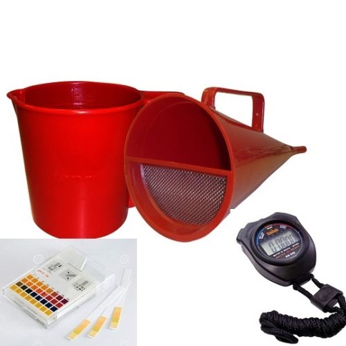 Funil Plastico MOD.201 MARSH FUNNEL VISCOSITY MARSH PLASTIC FANN ...
