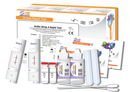 TESTE RÁPIDO STREP A Streptococcus Pyogenes A KIT COM 25 TESTES - SABRE ...