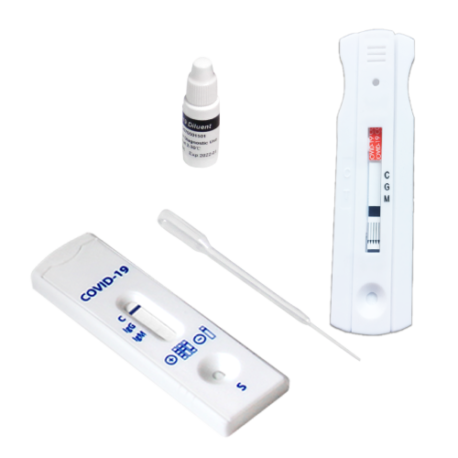 Teste Rápido INFLUENZA A/B - TIRA (SWAB) 10 TESTES - SABRE SAFETY